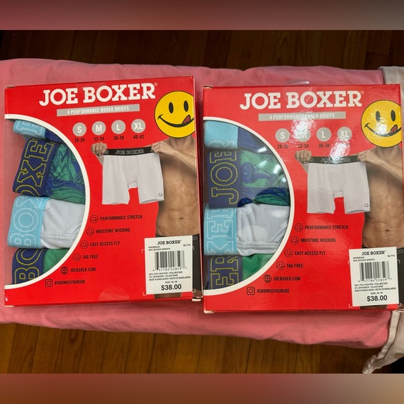 Joe Boxer | Underwear & Socks | 2 New Packs Of Joe Boxer 4 Pack Mens ...